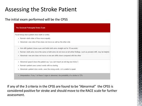 Stroke Protocol Update January 2017