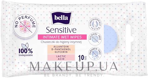 Bella Sensitive Intimate Wet Wipes - Влажные салфетки для интимной ...