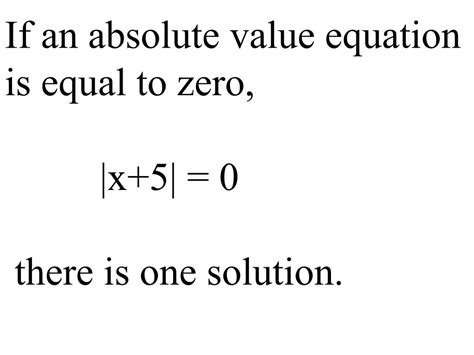 Ppt Solving Equations With Absolute Values Powerpoint Presentation Free Download Id 6868601