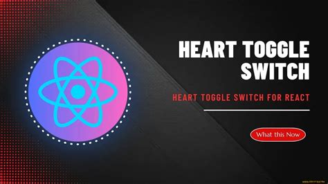 Heart Toggle Switch For React Heart Toggle Switch