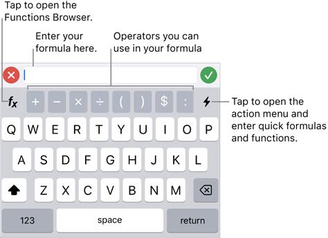 Calculate Values Using Data In Table Cells In Numbers On IPhone Apple Support