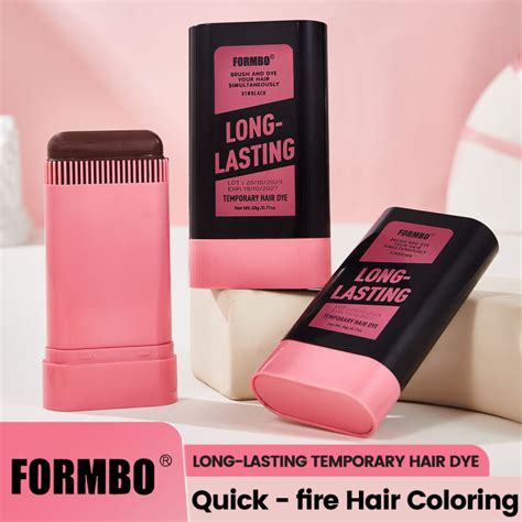 formbo美发棒一次性染发剂 hair stick hair dye cover gray hair comb and dye