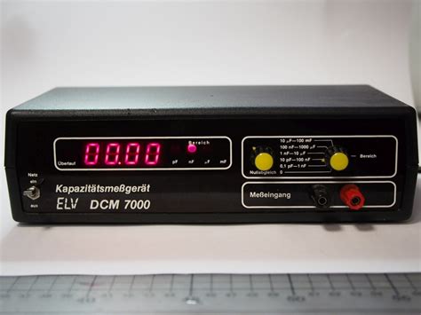 V Digitales Kapazitätsmeßgerät Dcm 7000
