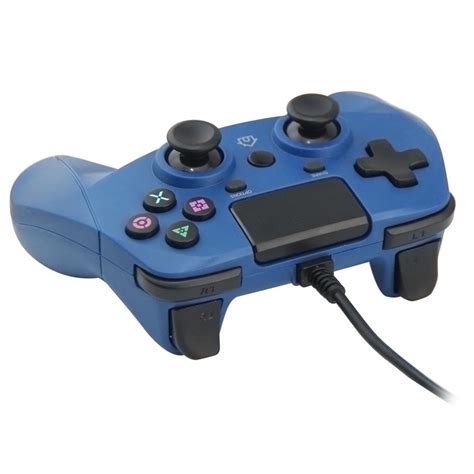 Controllers And Remotes Ps4 Ps3 Pc Wired Controller With Sensor Function Blue For Sale In Balito