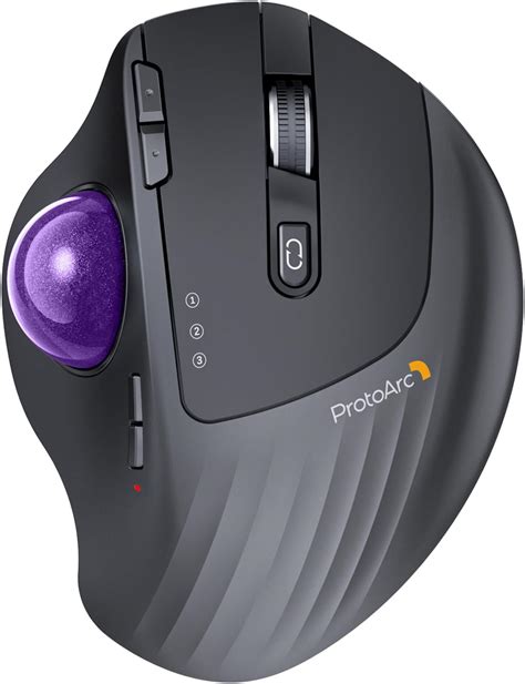 Protoarc Ratón Inalámbrico Trackball Em01 Nl Ergonómico Bluetooth