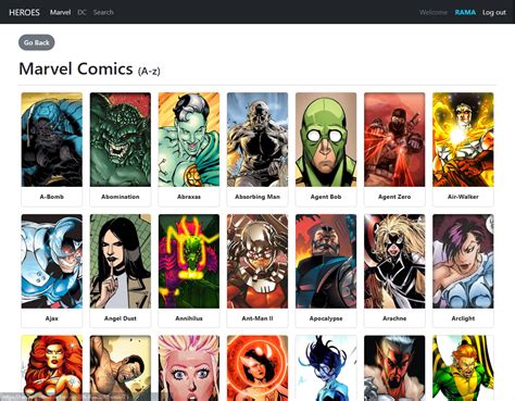 Github Ramiroquesadaheroes Spa React A Simple Heroes Info App Made With React