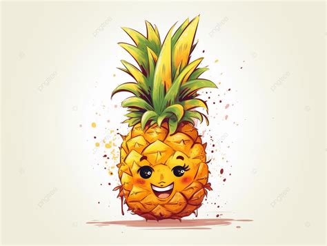 Cute Pineapple Art Vector Illustration Vector Illustration Vector Illustration Cartoon Art