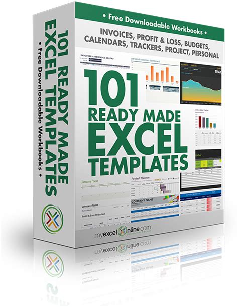 101 Free Excel Templates Myexcelonline Excel Tutorials Excel