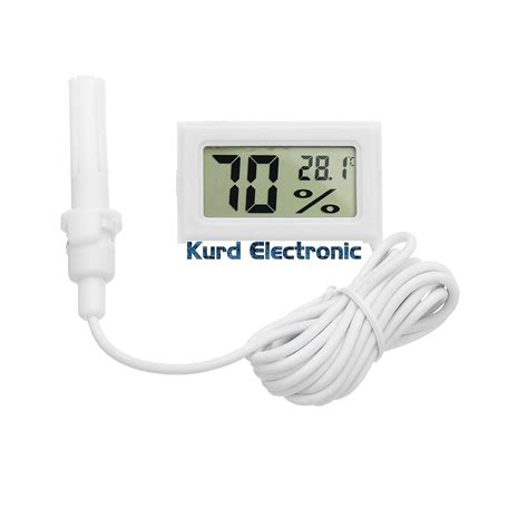 Temperature Humidity Meter With 15 Meter Wire Kurd Electronic