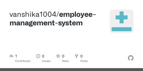 GitHub Vanshika Employee Management System GitHub Vanshika Employee Management System