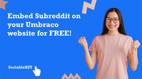 how to embed subreddit on your umbraco website for free