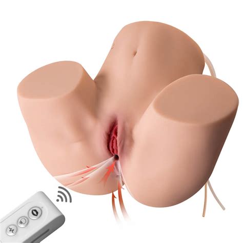 34 Lb Highly Simulated Artificial Buttocks With Automatic Vaginal Sucking And Vibrating Function
