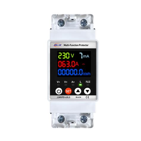Tuya Automatic Reclosuring Protector Intelligent Circuit Breaker Single Phase Digital Display