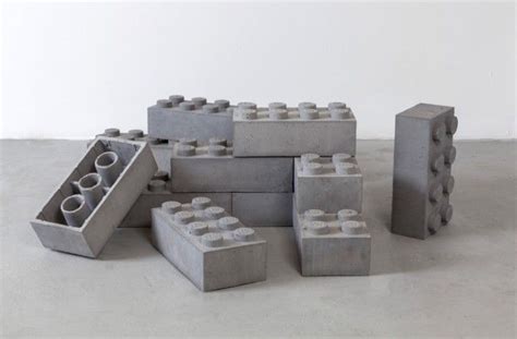 Concrete Lego Blocks By Andrew Lewicki Concrete Diy Concrete Crafts