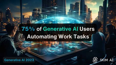 2023년이 제너레이티브 Ai의 해인 이유를 보여주는 10가지 통계 Skim Ai