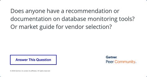 Does Anyone Have A Recommendation Or Documentation On Database