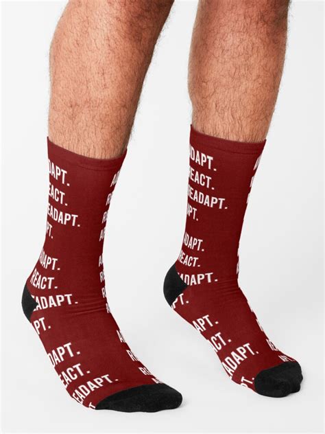 Chaussettes « Adapt React Readapt Apt Par Samasa66 Redbubble