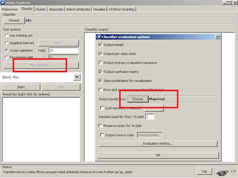 Weka Attribute Selection Measure Information Gain Id3 Lucky