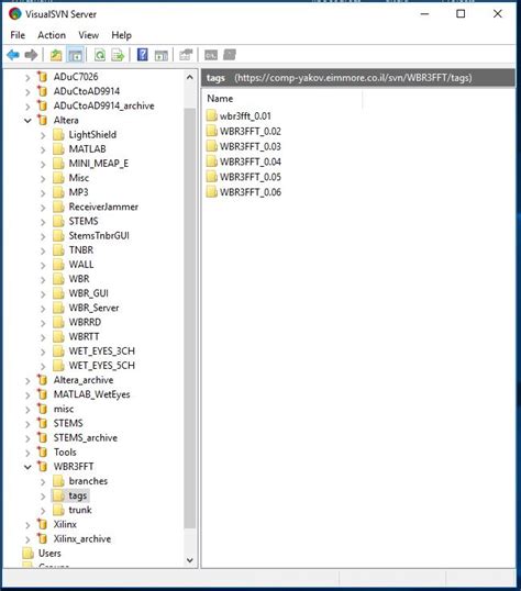 Svn How To Move Separate Repository To Be A Project To Other
