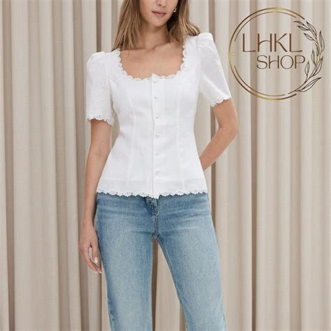 Victorian Button Up Blouse Plus Size Top Minimalist Crop Top Tank