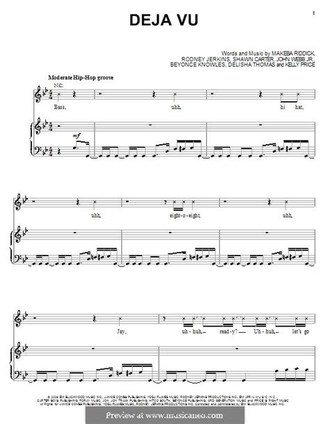 Deja Vu Beyonce Featuring Jay Z Por D Thomas J Webb Jr Kn