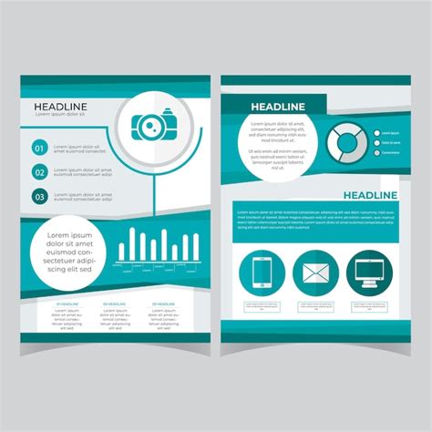 포스터 플라이어 플 브로셔 표지 디자인 배경에 대한 레이아웃 공간 표지 디자인 템플릿 프리미엄 벡터