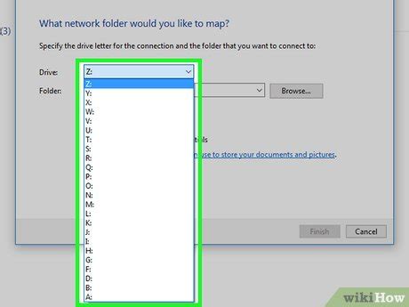 Cara Mengatur Network Drive Dengan Gambar WikiHow