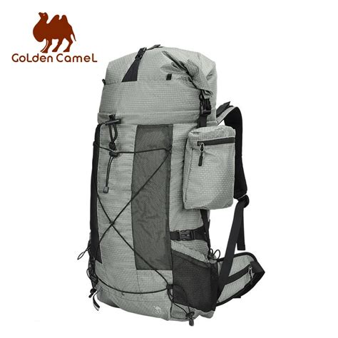 황금 낙타 야외 남자 배낭 방수 40l 캠핑 등산 가방 남녀 스포츠 가벼운 하이킹 여행 가방 Aliexpress