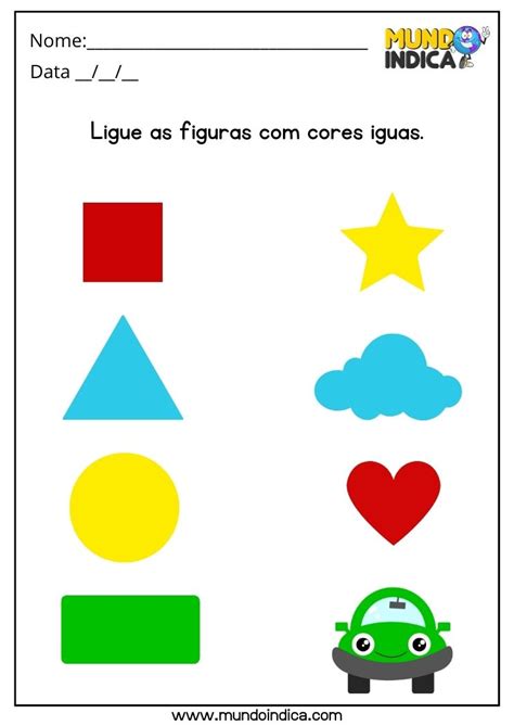 20 Atividades Com Cores Na Educação Infantil Para Imprimir