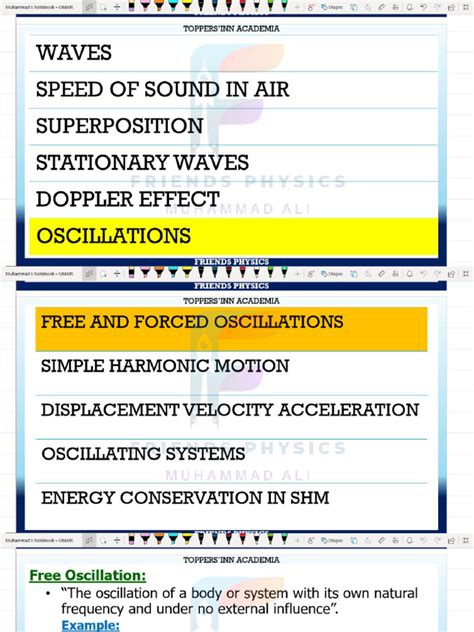 Oscillations Solved Pdf