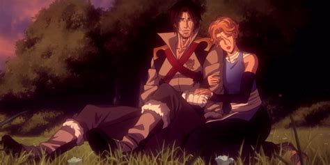 Castlevania Trevor And Sypha Get Together In The Game Series