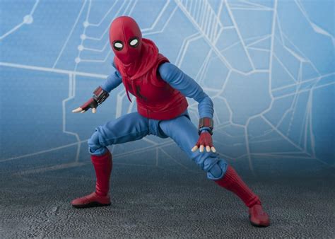 Spider Man Homecoming Homemade Suit Sh Figuarts Action Figure