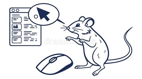 Mouse And Cursor Icon Computer Mouse Interface Pointer Navigation