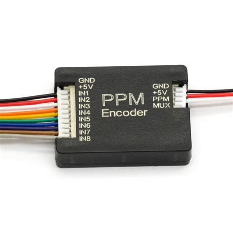 pwm to ppm encoder v1 0 w case for arduino receivers flight controllers and servo controllers