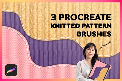 Procreate Knitted Procreate Pattern Brushes