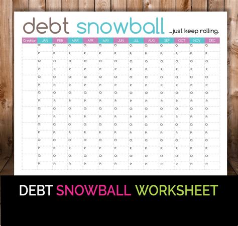 Free Debt Snowball Spreadsheet