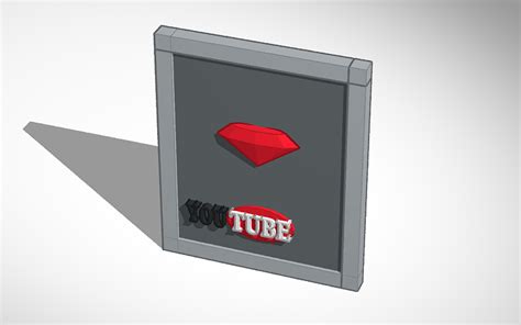 3d Design Boton De Ruby Tinkercad