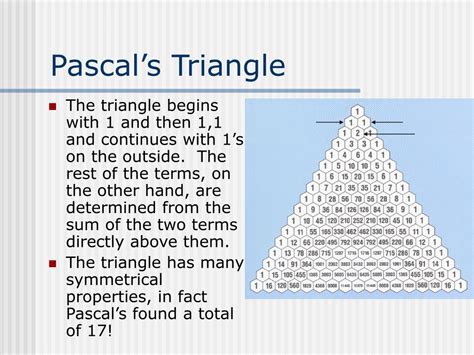 Ppt On The Symmetries Of Pascals Pyramid Powerpoint Presentation