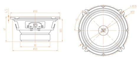 Эстрадная акустика DL Audio ™ Barracuda 130 мм