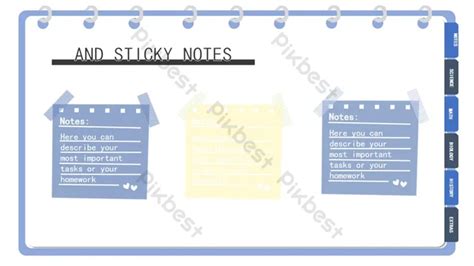 Blue Geometry Learning Summary Notes Powerpoint Pptx Template Free Download Pikbest