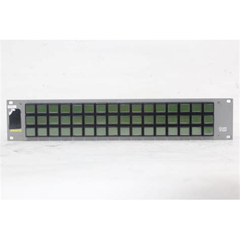 Evertz Cp 2048e 48 Button 2ru Router Panel