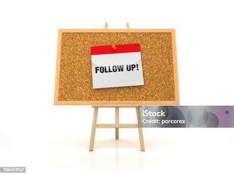 후속 조치와 함께 이젤 코르크 보드 프레임의 달력 3d 렌더링 뒤따라가기 동작 활동에 대한 스톡 사진 및 기타 이미지 뒤따라가기 동작 활동 방문 상기시켜 주는 것