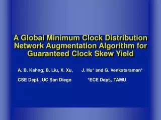 PPT Clock Distribution PowerPoint Presentation Free Download ID 518938