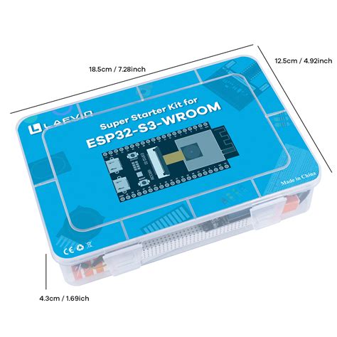 Lafvin Basic Ultimate Starter Kit For Esp32 S3 Wroom Compatible With