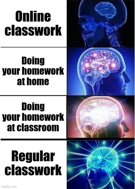 Online Classwork Is Way Worse Than Homework Imgflip