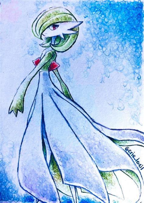 Gardevoir Pokemon Drawn By Erie Lentil Danbooru