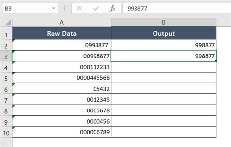 9 Ways To Remove Leading Zeroes In Excel Excelgraduate
