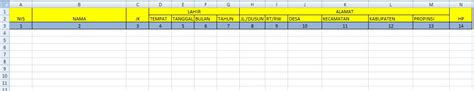 Membuat Form Input Excel Solution
