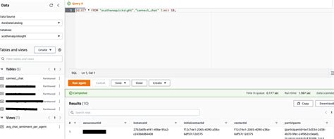 Analyze Amazon Connect Chat Sentiments Using Contact Trace Record Amazon Athena And Amazon