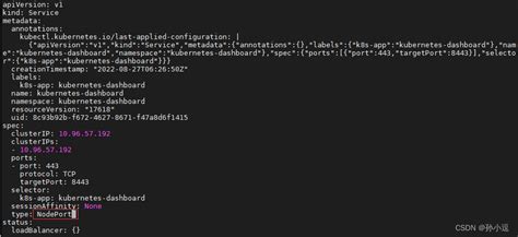 05、安装kubernetes Dashboarddashboard 获取访问令牌 Csdn博客